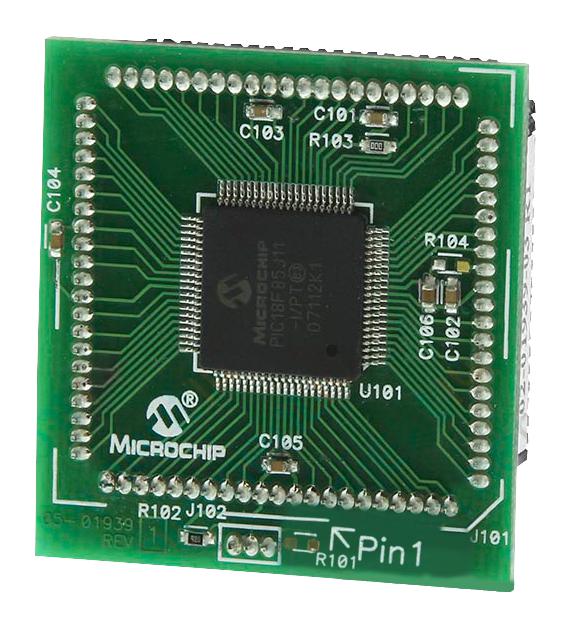 MA180018 - Microchip - Plug-In Module PIC18F, Interfaces Directly to ...