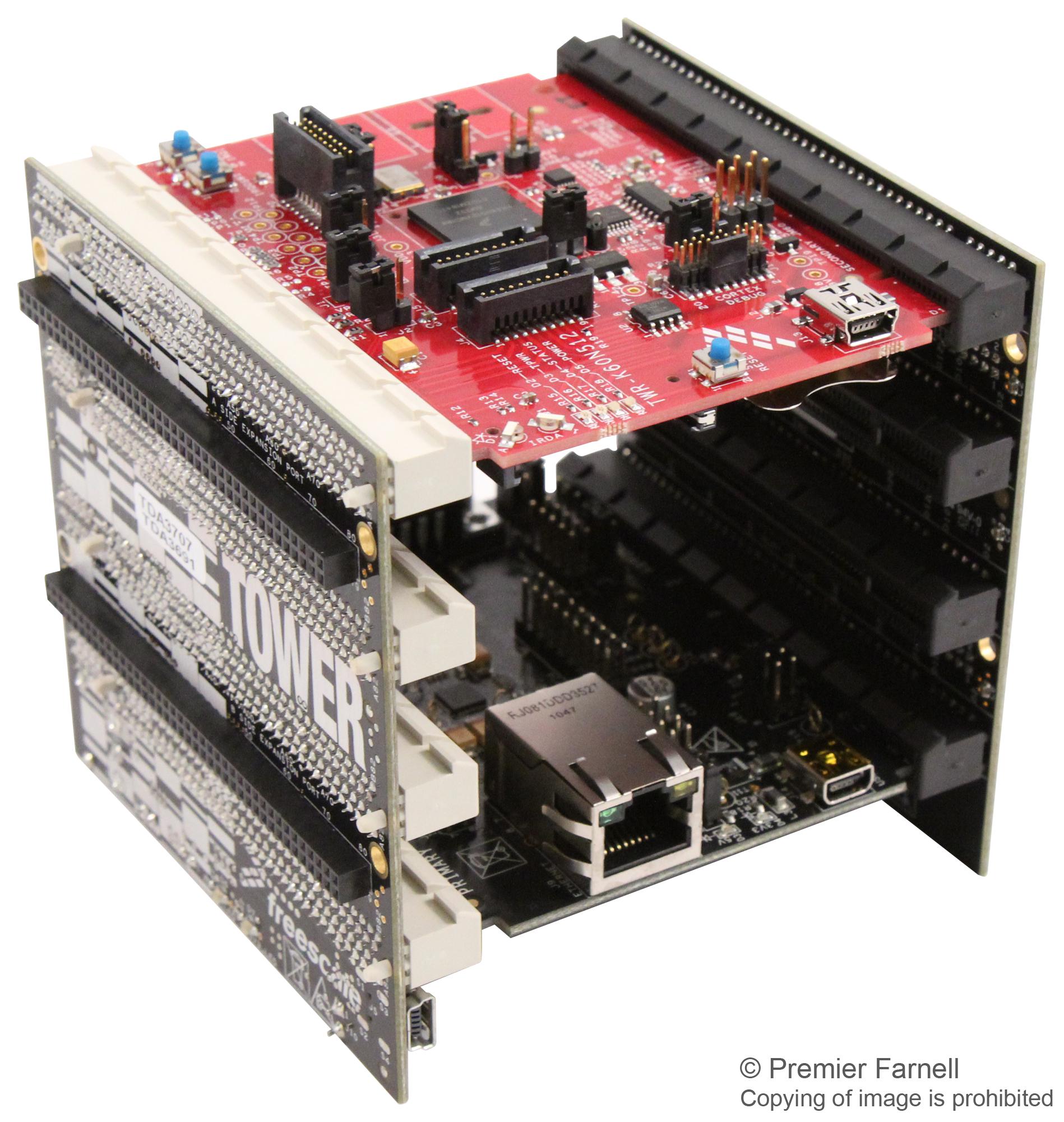 TWR-K60N512-KEIL - Nxp - Keil Tower KickStarter Kit, Kinetis K60, Touch ...