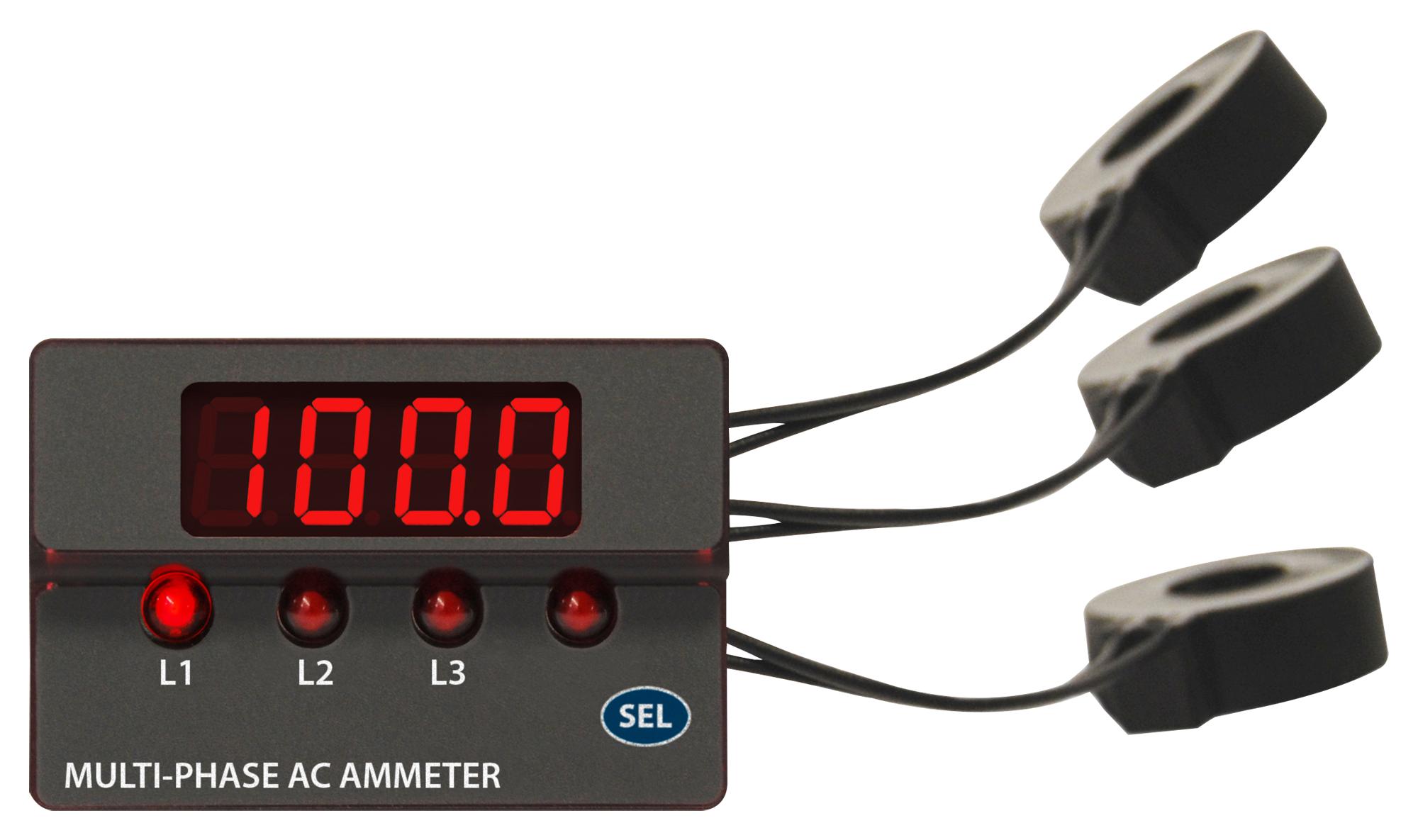 ACM3P-4-AC1-B-C - Murata Power Solutions - Ammeter, ACM3P Series, Three ...