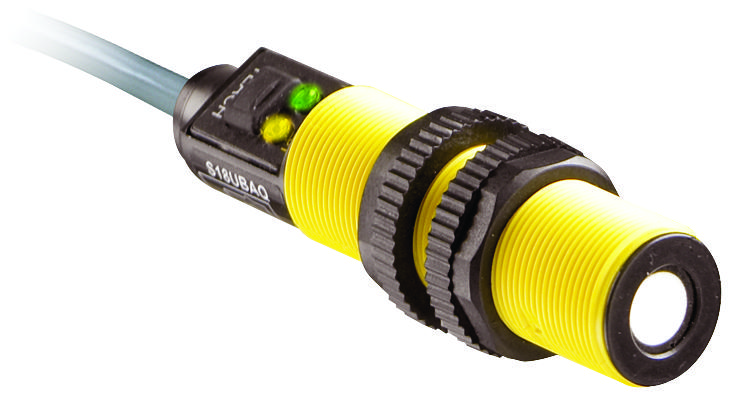 S18UBA - BANNER ENGINEERING - Ultrasonic Sensor, U-GAGE™ S18U Series ...