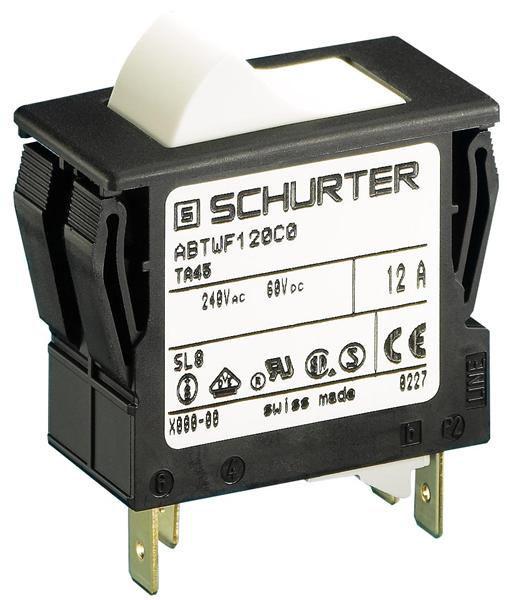 TA45-ABDBL150C0 - Schurter - Thermal Circuit Breaker, TA45 Series, 15 A