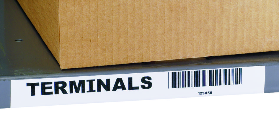 T038X000VPC-BK - Panduit - Label Printer Tape, Adhesive-Laminated ...