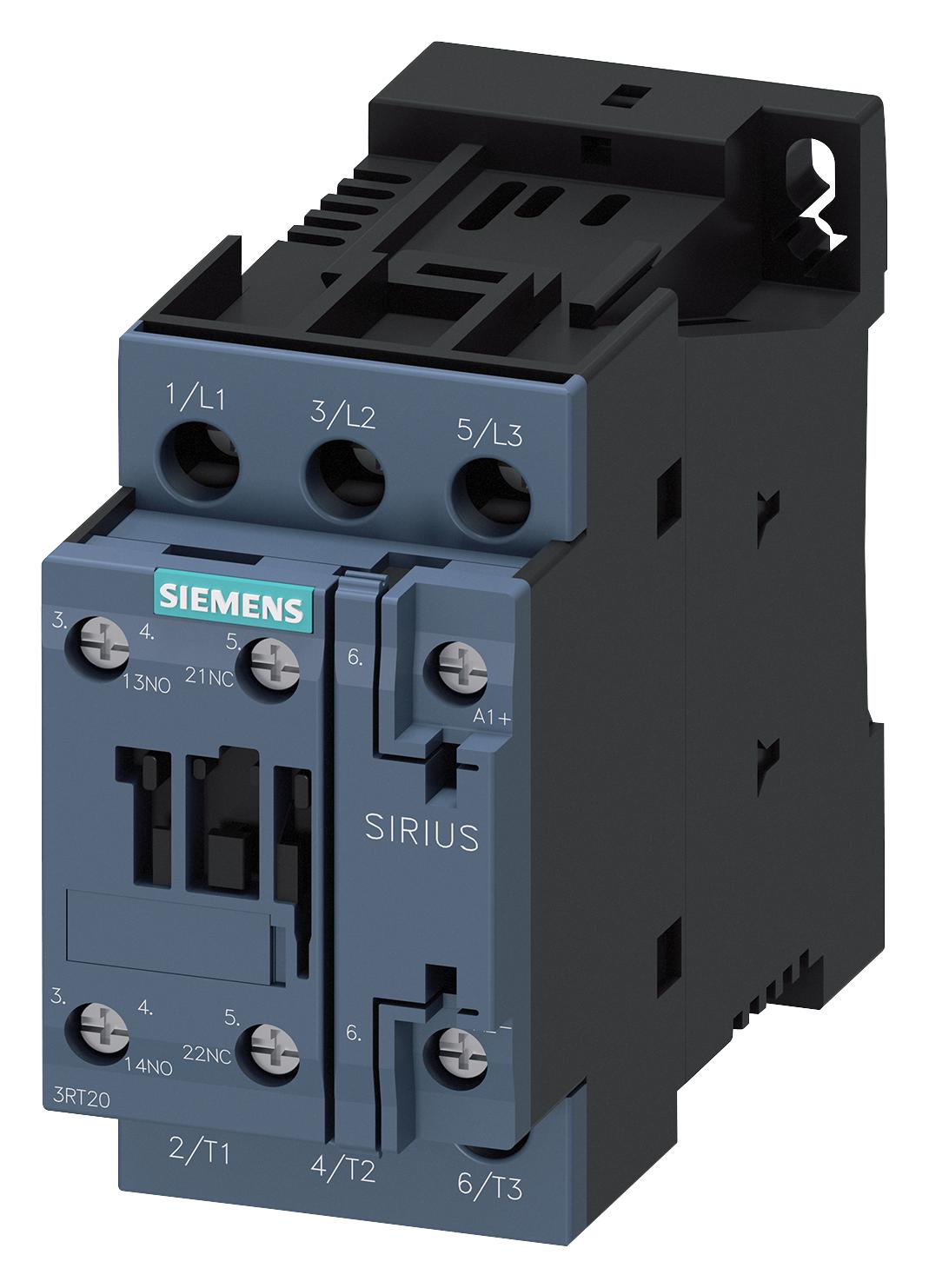 3RT2025-1BB40 - Siemens - Contactor, DIN Rail, Panel