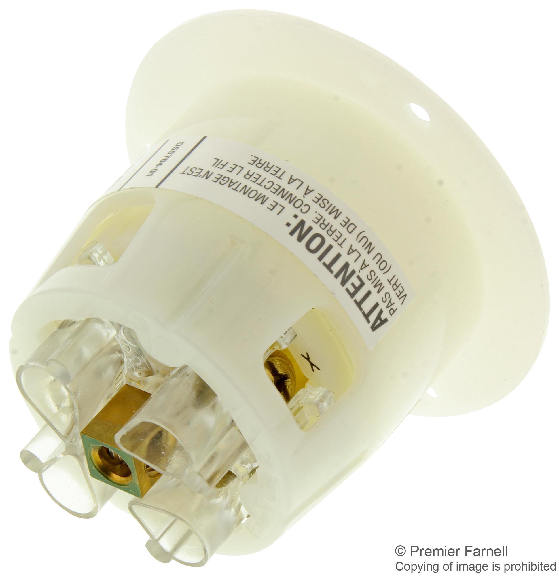 HBL2815 - Hubbell Wiring Devices - Power Entry Connector, Power Entry, 30 A