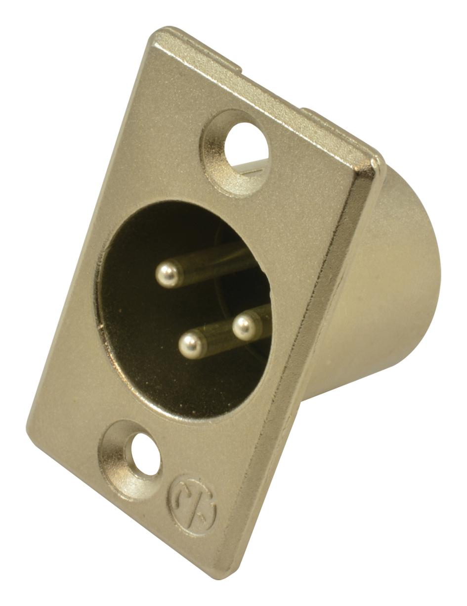 NC3MP - Neutrik - XLR Connector, 3 Contacts, Plug