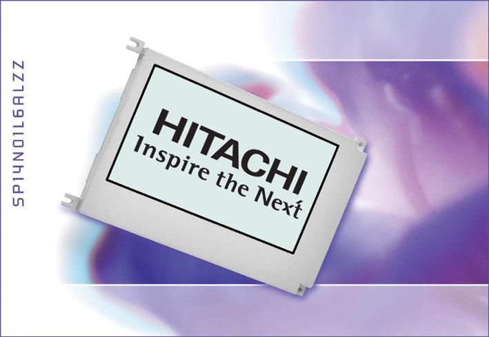 SP12N002 - Hitachi - Graphic LCD, 256 x 64, Black on White