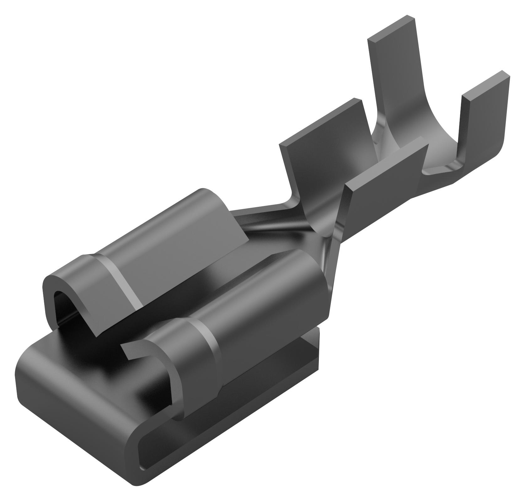 63646-2 - Amp - Te Connectivity - Quick Disconnect Terminal, FASTON 187 ...