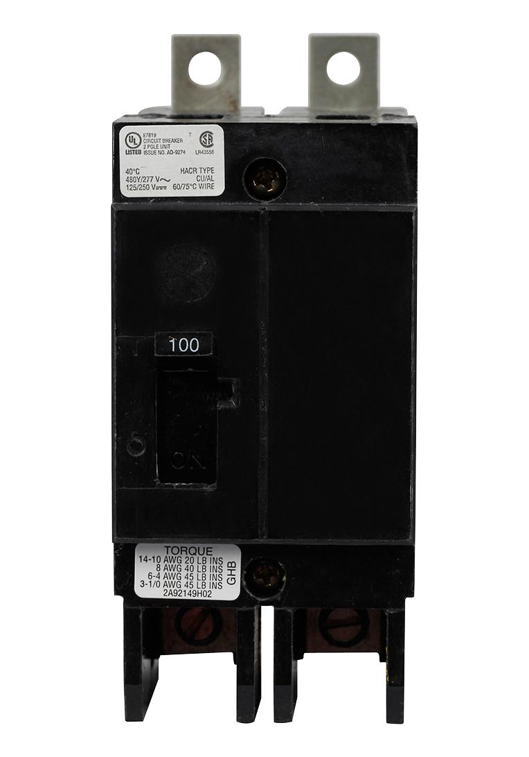 GHB2020 - Eaton Cutler Hammer - Thermal Magnetic Circuit Breaker, Bolt ...