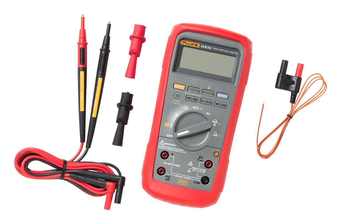 FLUKE-28IIEX/ETL - Fluke - Intrinsically Safe Digital Multimeter, 20000 ...