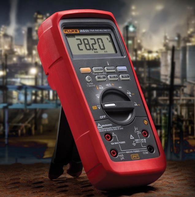 FLUKE-28IIEX/ETL - Fluke - Intrinsically Safe Digital Multimeter, 20000 ...