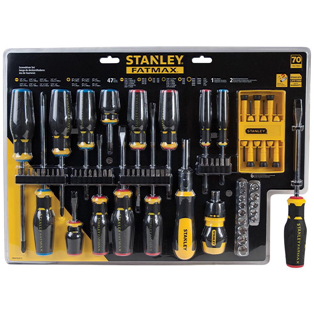 FMHT62015 - Stanley - Screwdriver Set, Fatmax, 70 Piece