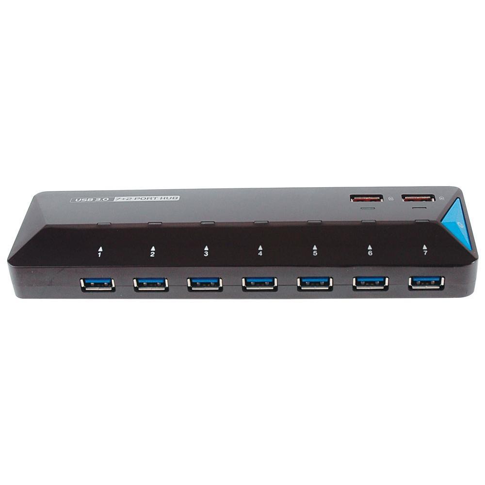 83-16642 - Stellar Labs Computer Plus - 7 Port USB 3.0 Hub with 2 ...