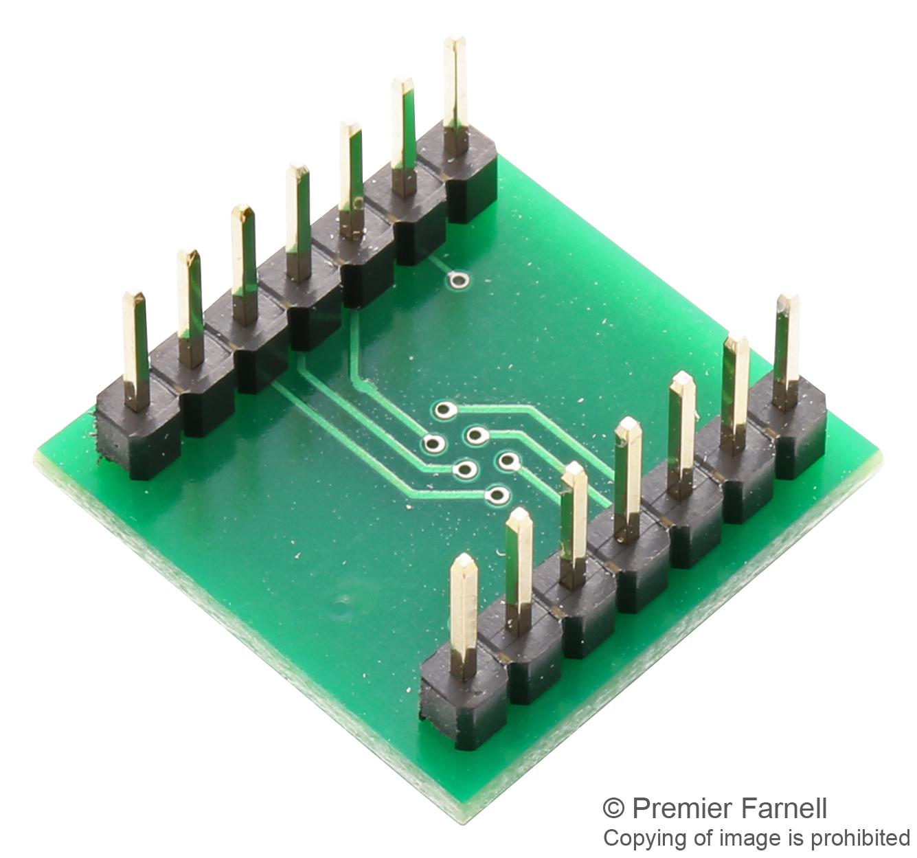 LCQT-SOIC14 - Aries - IC Adapter, 14-SOIC to 14-DIP, 2.54mm Pitch Spacing