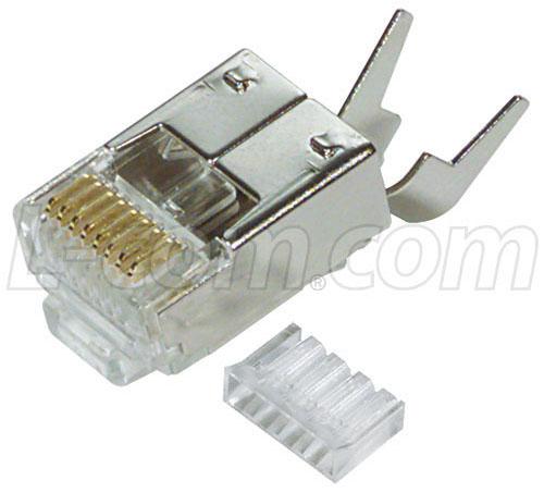 TDS8PC5 - L-COM - Modular Connector, RJ45 Plug, 1 x 1 (Port)