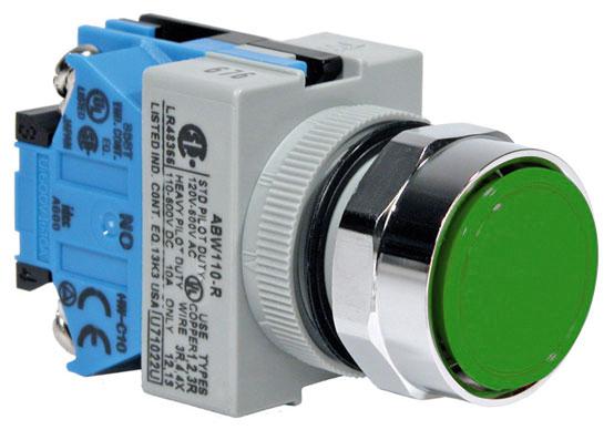 ABW110-G - Idec - Industrial Pushbutton Switch, TW Series, 22.3 mm