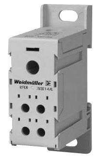 1879480000 - Weidmuller - Panel Mount Barrier Terminal Block, 175 A, 600 V