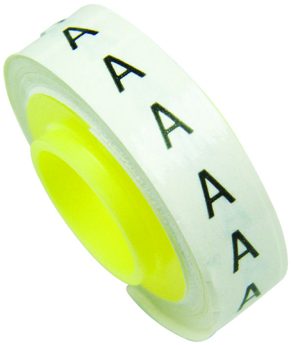 SDR-A - 3m - Wire Marker, Letter Tape, Pre Printed