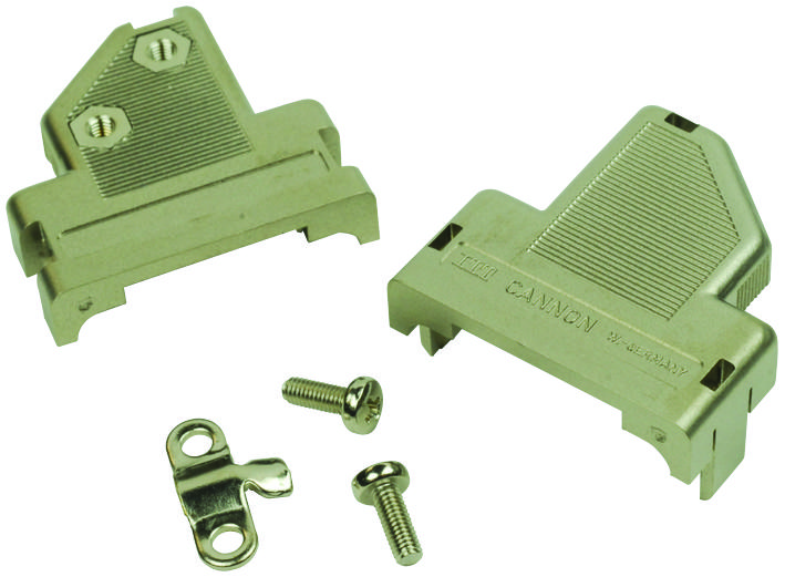 DE121073-54 - Itt Cannon - D Sub Backshell, DE, 40°