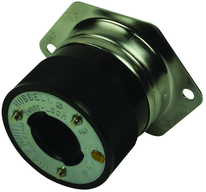 HBL4715 - Hubbell Wiring Devices - Power Entry Connector, Power Entry, 15 A