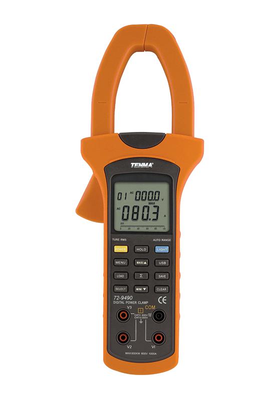 72-9490 - Tenma - Clamp Meter, Auto, True RMS
