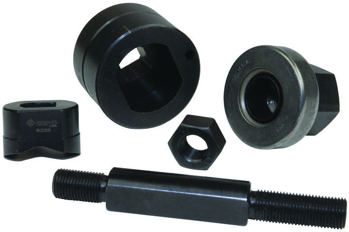 60098 - Greenlee Tools - Hole Punch, D-Type with Die & Counter Nut, 34.9mm