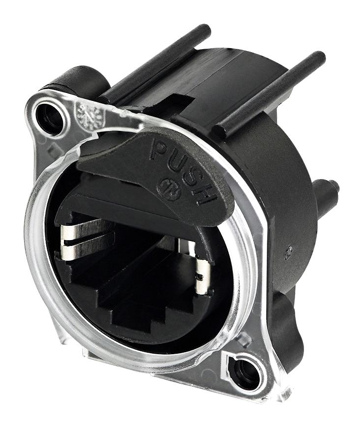 NE8FAH-LR-DAE - Neutrik - Modular Connector, RJ45 Jack, 1 x 1 (Port)