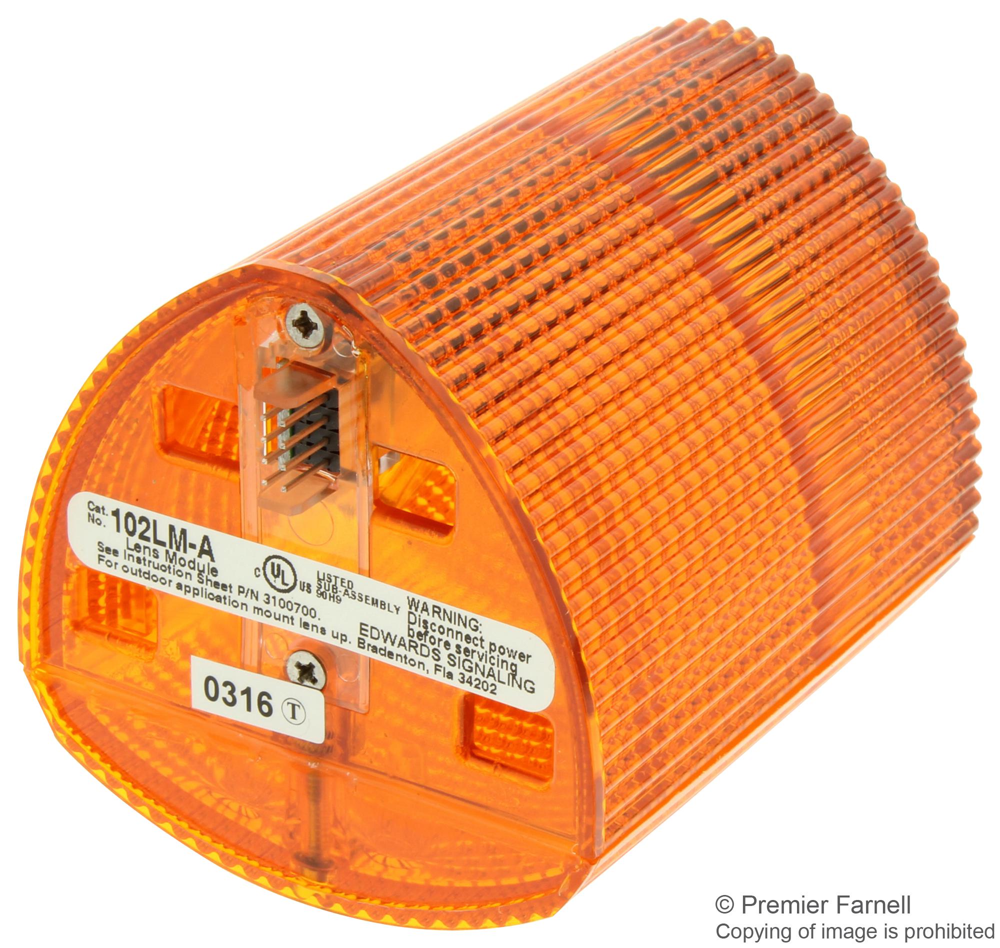 102LM-A - Edwards Signaling Products - Signal Indicator Accessory, 102 ...