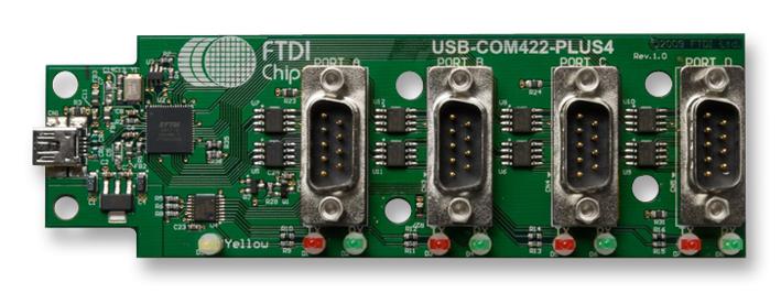 USB-COM422-PLUS4 - Ftdi - USB to a Dual Interface RS422 Level Serial ...