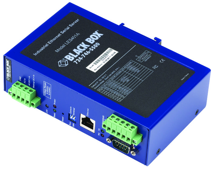 LES401A - Black Box - Switch, 1 Ports, Industrial