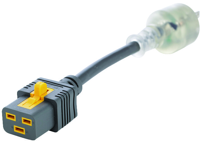 VL-0836-14-300 - Volex - Mains Power Cord, 14 AWG, Locking