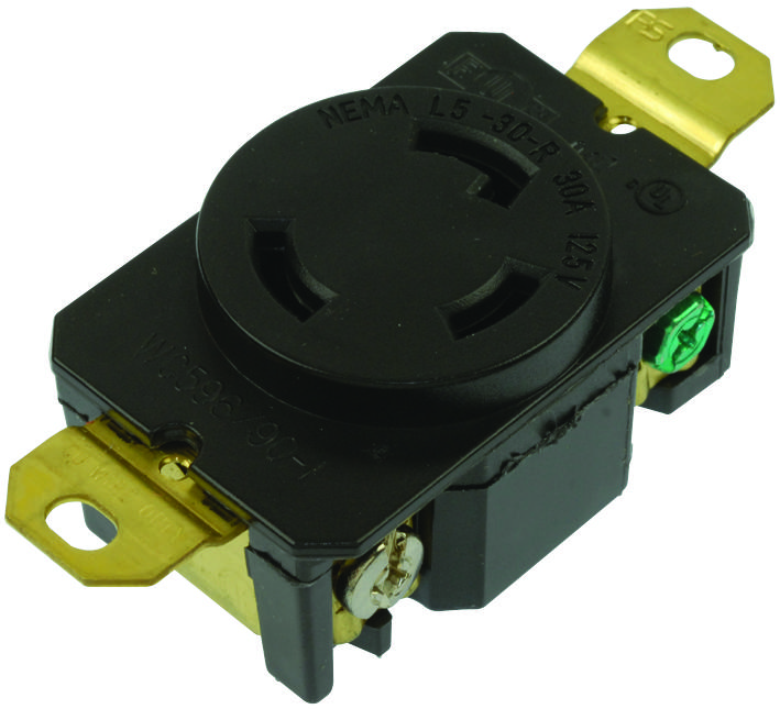 L530R - Legrand Pass & Seymour - Power Entry Connector, Power Entry, 30 A