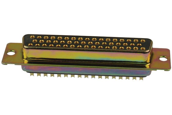 DDMM50S - Itt Cannon - D Sub Connector, 50 Contacts, Receptacle