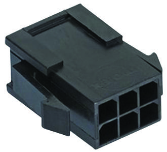43020-0600 - Molex - Connector Housing, Dual Row, Panel Mount
