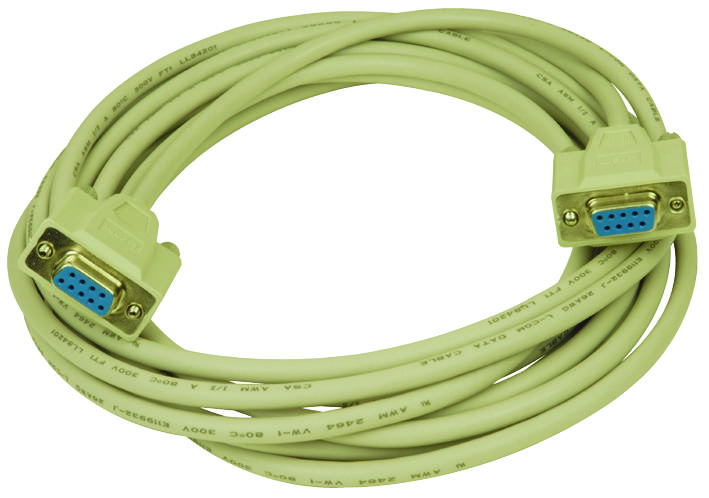CRMN9FF-15 - L-com - Computer Cable, D Sub 9 Position Receptacle, D Sub ...
