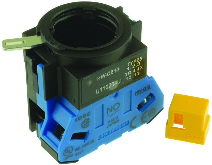 HW-CB10 - Idec - Contact Block, 10 A, 440 V