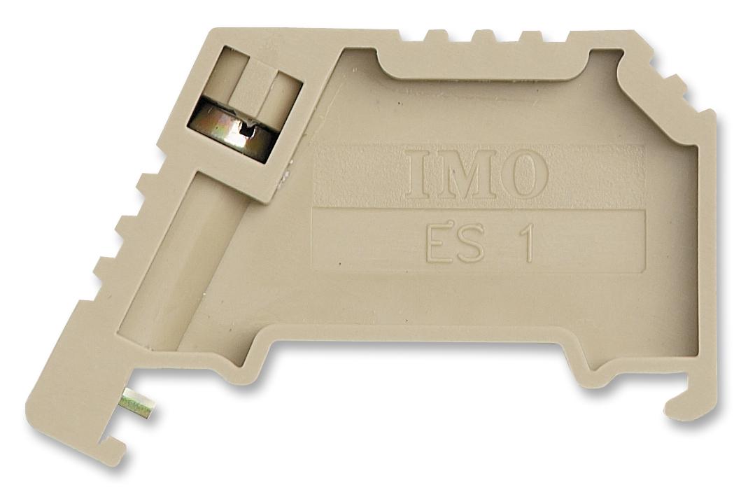 ES1 - Imo Precision Controls - End Bracket, Beige, Screw Type
