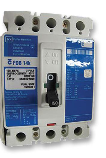 FDB3150 - Eaton Cutler Hammer - Thermal Magnetic Circuit Breaker, C ...