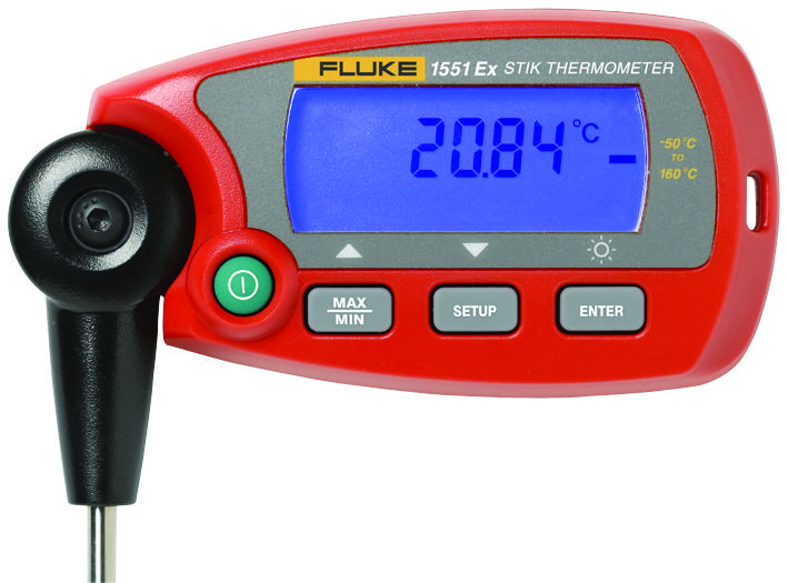 1551A-9 - Fluke Calibration - Thermometer, -50°C to +160°C, 114 mm
