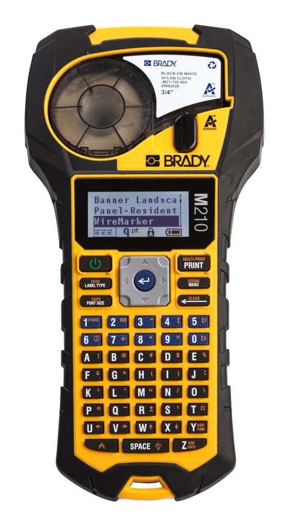 M210 - Brady - Label Printer, Hand Held, 203 dpi