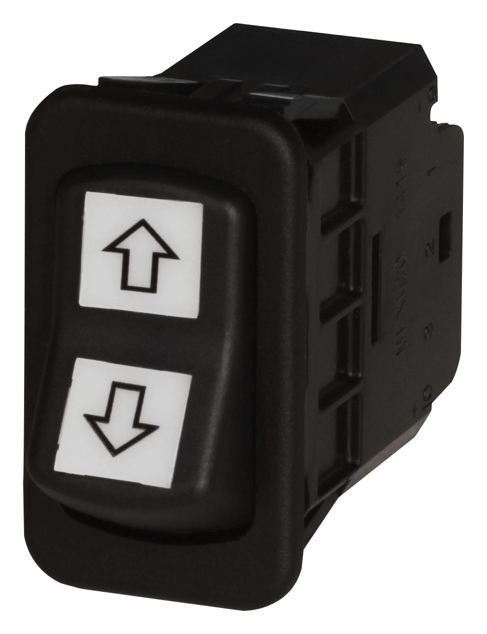 SMRSXX1XXXXXXXX - Eaton - Rocker Switch, Non Illuminated, DPDT