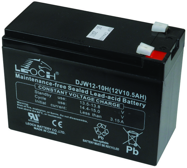 12V10A - Edwards Signaling Products - Battery, 12 V, 10 A