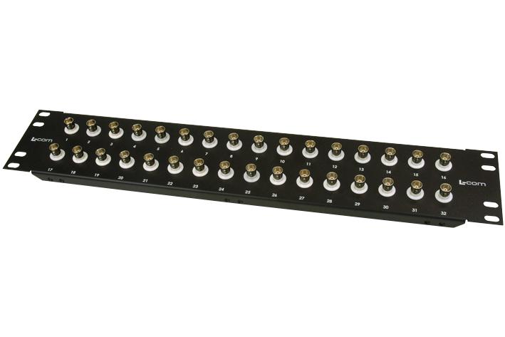 PR35B3275BLK - L-com - Patch Panel, BNC Patch Panel, 32 Ports