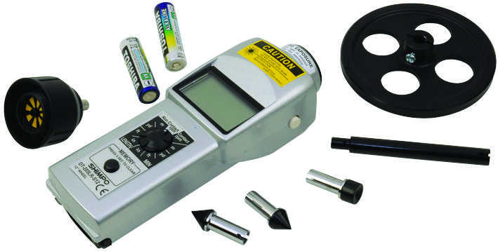 DT-205LR-S12 - Shimpo Instruments - Tachometer, 6RPM to 99999RPM, 0.006 %