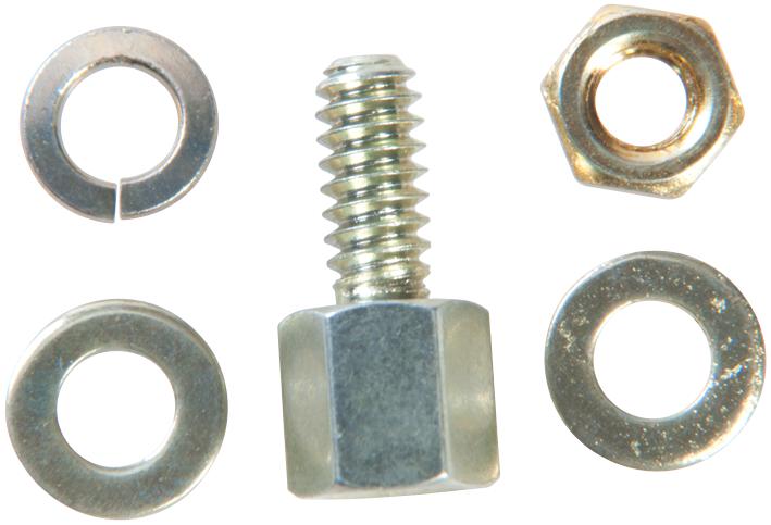 7229 - Keystone - D Sub Jack Screw, 11.13 mm, 4-40