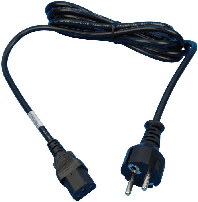 2147H 10 C3 - Volex - Mains Power Cord, Schuko Plug, IEC 60320 C13