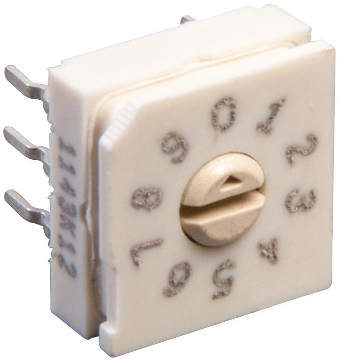 94HAB10T - Grayhill - Rotary Coded Switch, 94H Series, Through Hole
