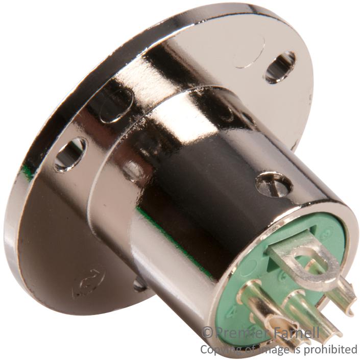 C4M - Switchcraft/conxall - XLR Connector, 4 Contacts, Plug