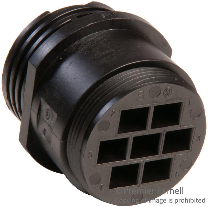 206137-2 - Amp - Te Connectivity - Circular Connector, CPC Series 3 ...