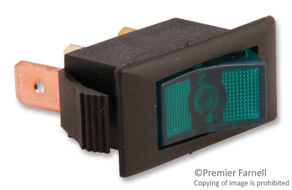 1500G11E - Eaton - Rocker Switch, Illuminated, SPST