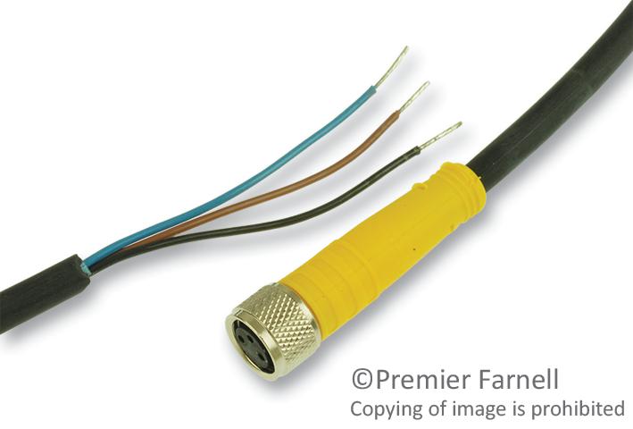 RK 4.5T-10 - Turck - Sensor Cable, M12 Receptacle, Free End